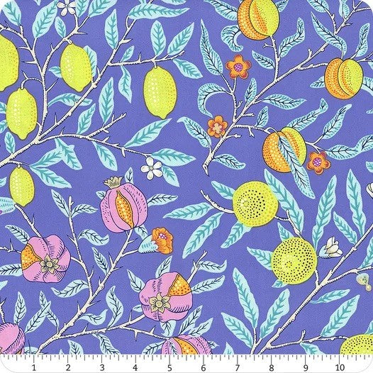 Kaffe Fassett x Morris & Co - PWKW010.Cobalt – Ruby & Kate